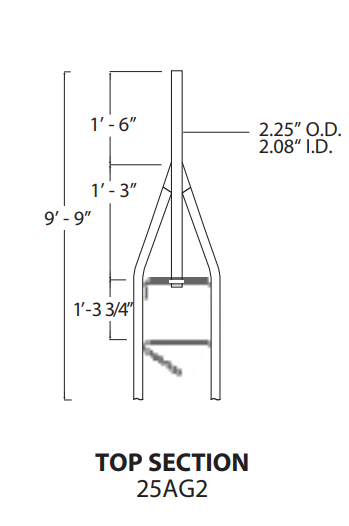 25SS040 40' Self Supporting Rohn Tower Kit – Antenna Parts Outlet